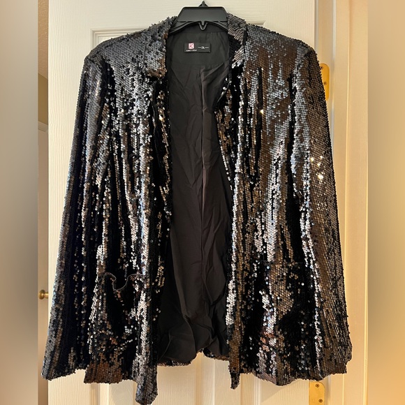Kancy Kole | Jackets & Coats | Kancy Kole Sequin Blazer | Poshmark
